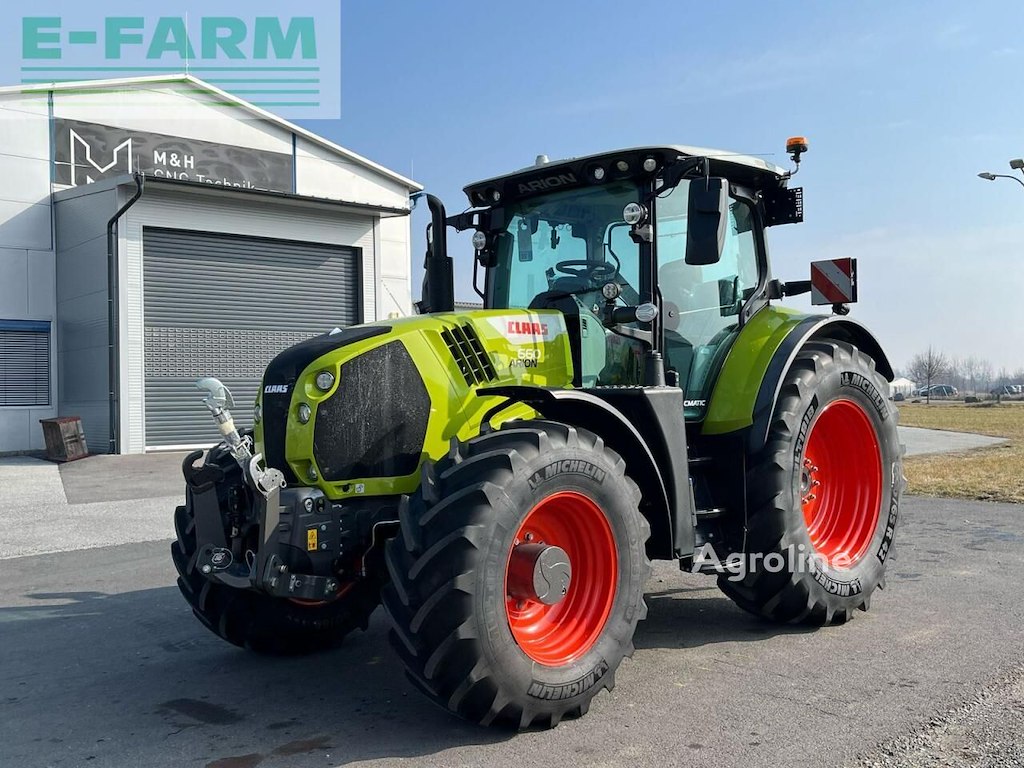 Claas arion 660 cmatic cebis CMATIC CEBIS traktor točkaš