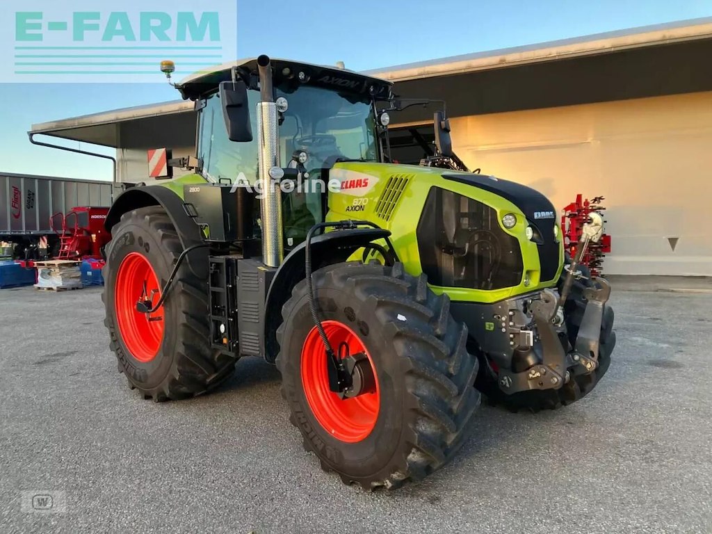 Claas axion 870 cmatic cebis CMATIC CEBIS traktor točkaš