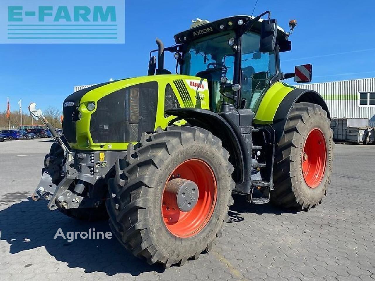 Claas axion 950 cmatic + gps starfire 6000 rtk traktor točkaš
