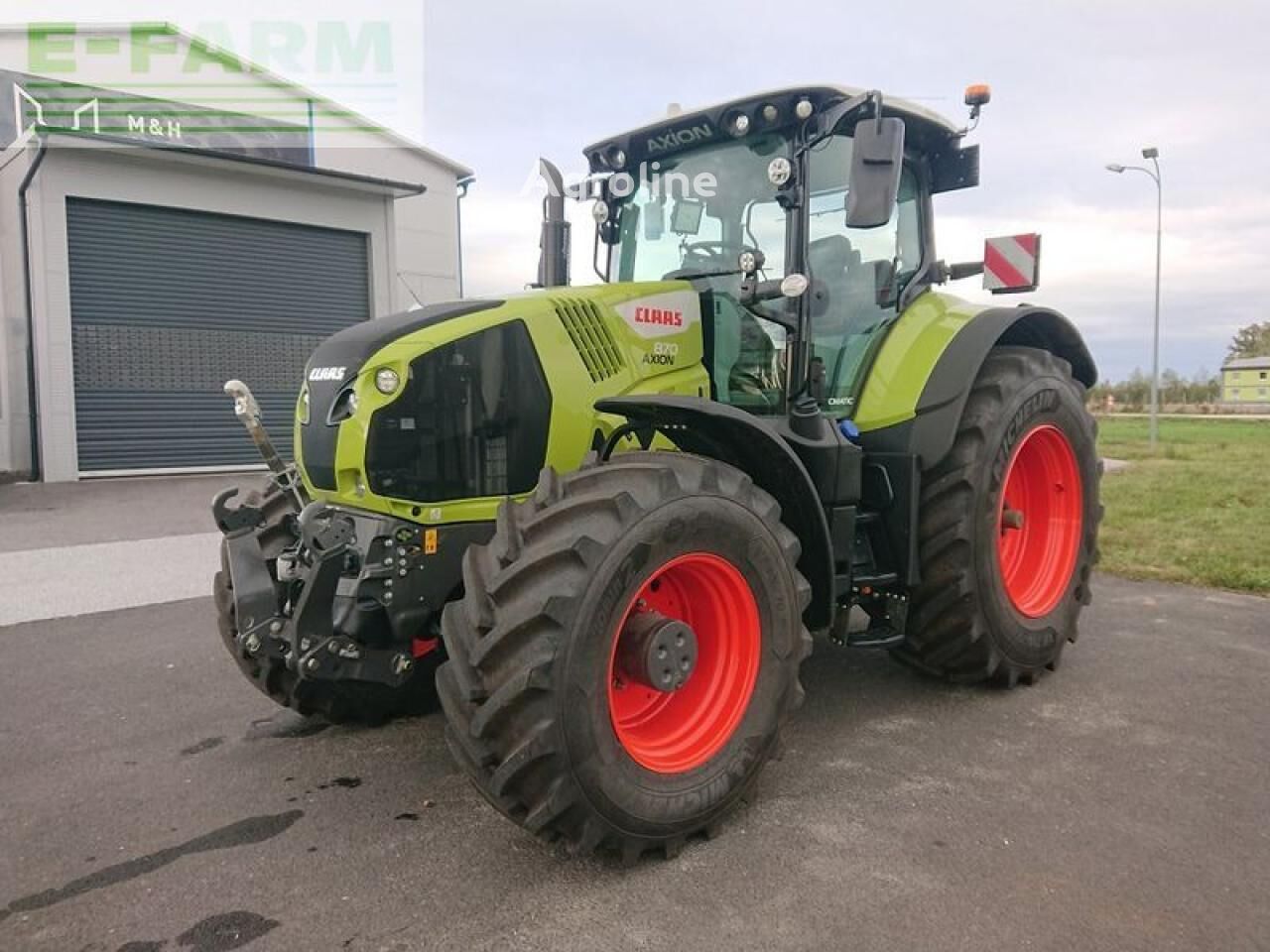 Claas axion 870 cmatic cebis CMATIC CEBIS traktor točkaš