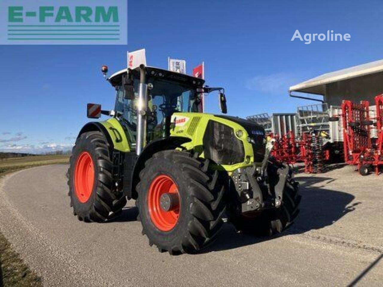 Claas axion 850 cmatic cebis CMATIC CEBIS traktor točkaš
