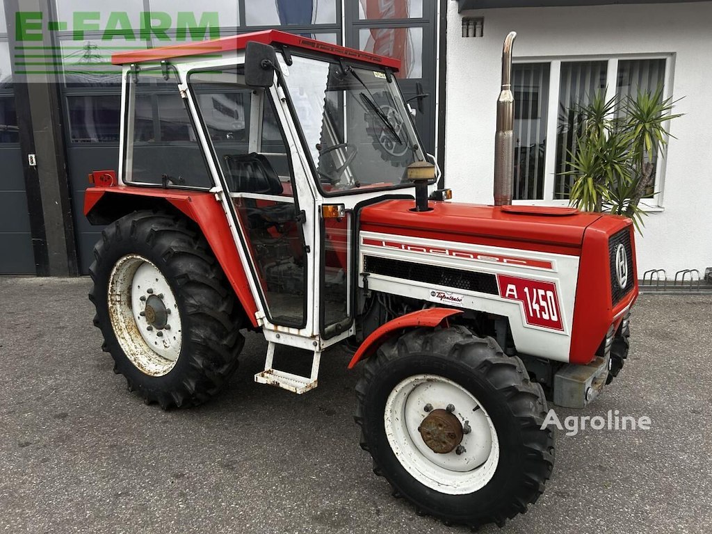 Lindner 1450 a traktor točkaš