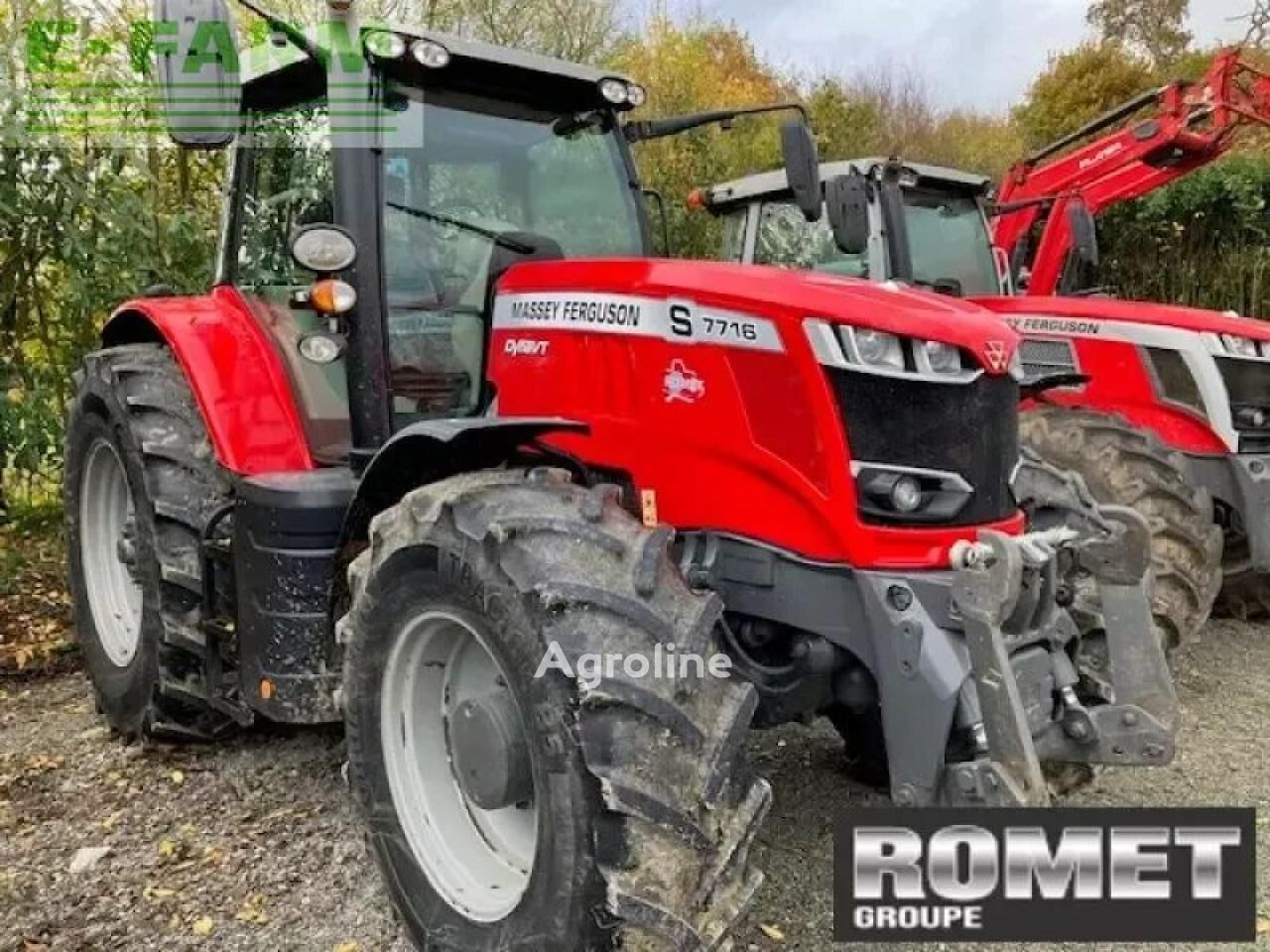 Massey Ferguson 7716 s dv ef Efficient traktor točkaš