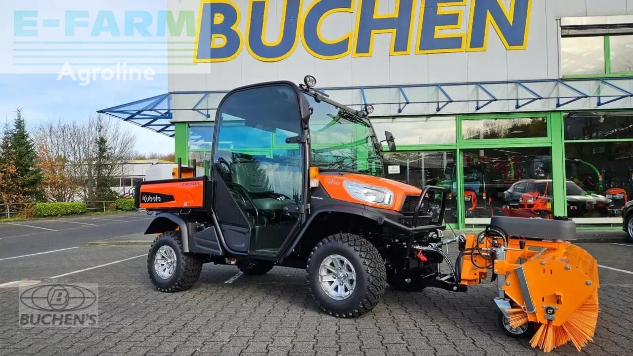 Kubota rtvx 1110 winterdienst traktor točkaš