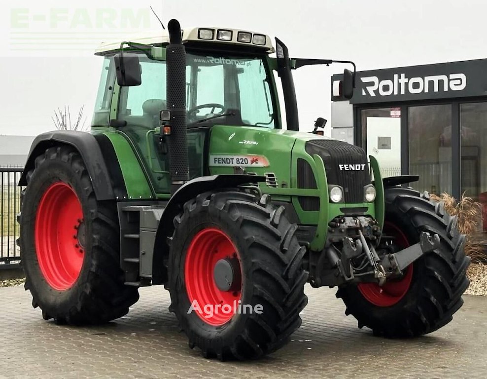 Fendt 820 vario tms traktor točkaš