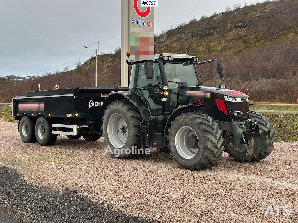 Massey Ferguson 7719 S traktor točkaš