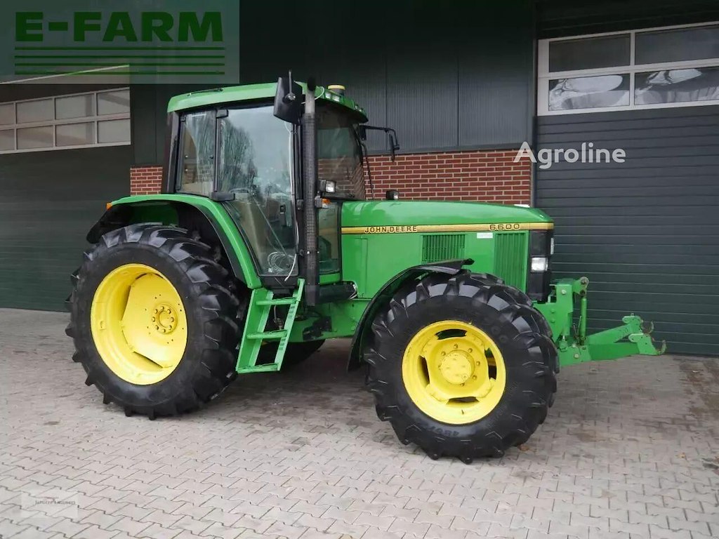 John Deere 6600 + fieldbee rtk + pflegeräder traktor točkaš