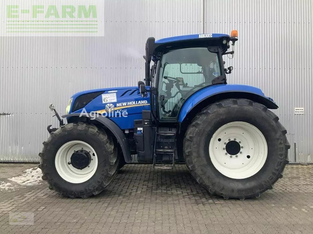 New Holland t 7.270 ac tier4b traktor točkaš