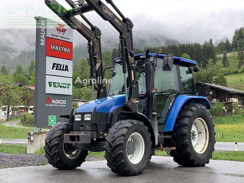 New Holland tl 70 a + hauer frontlader A traktor točkaš