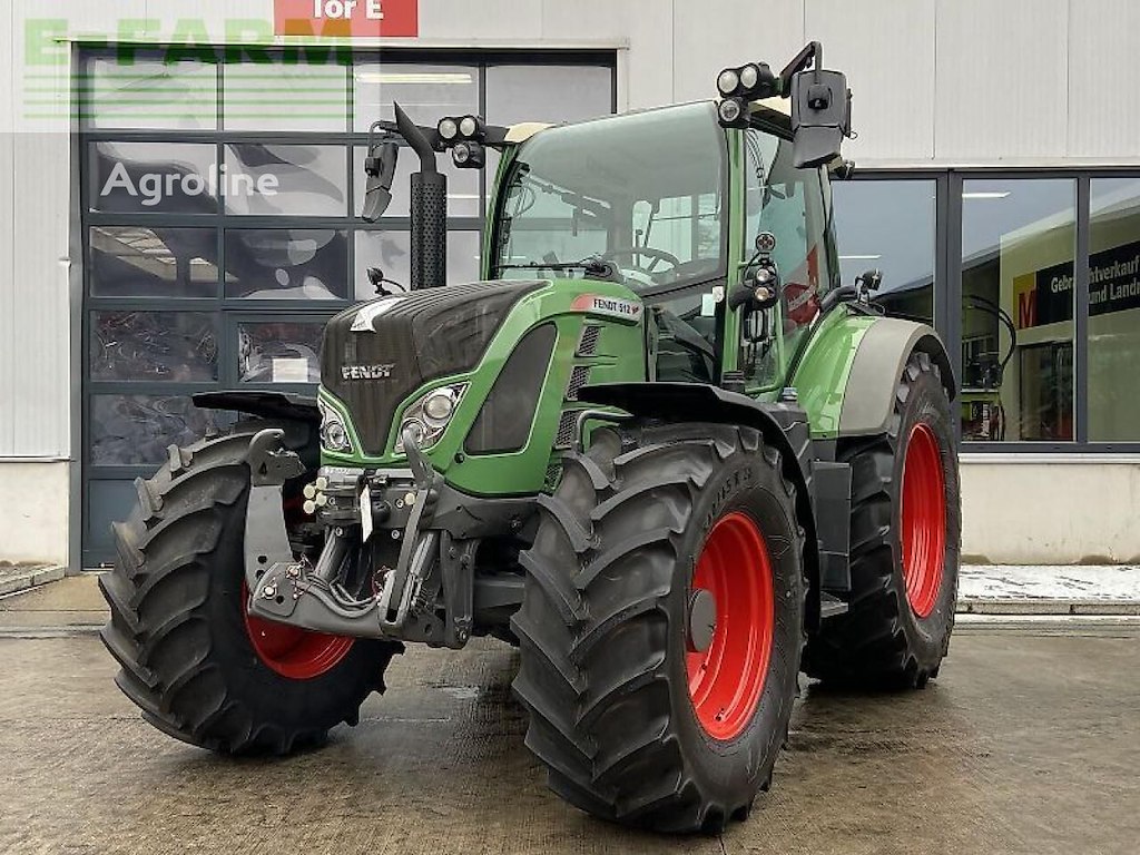 Fendt 512 vario power Power traktor točkaš
