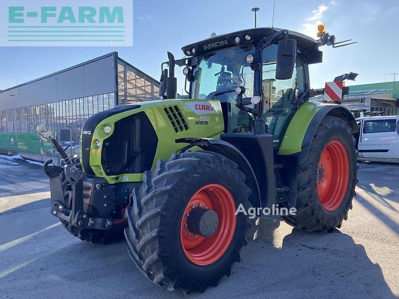 Claas arion 650 cmatic cebis CMATIC CEBIS traktor točkaš