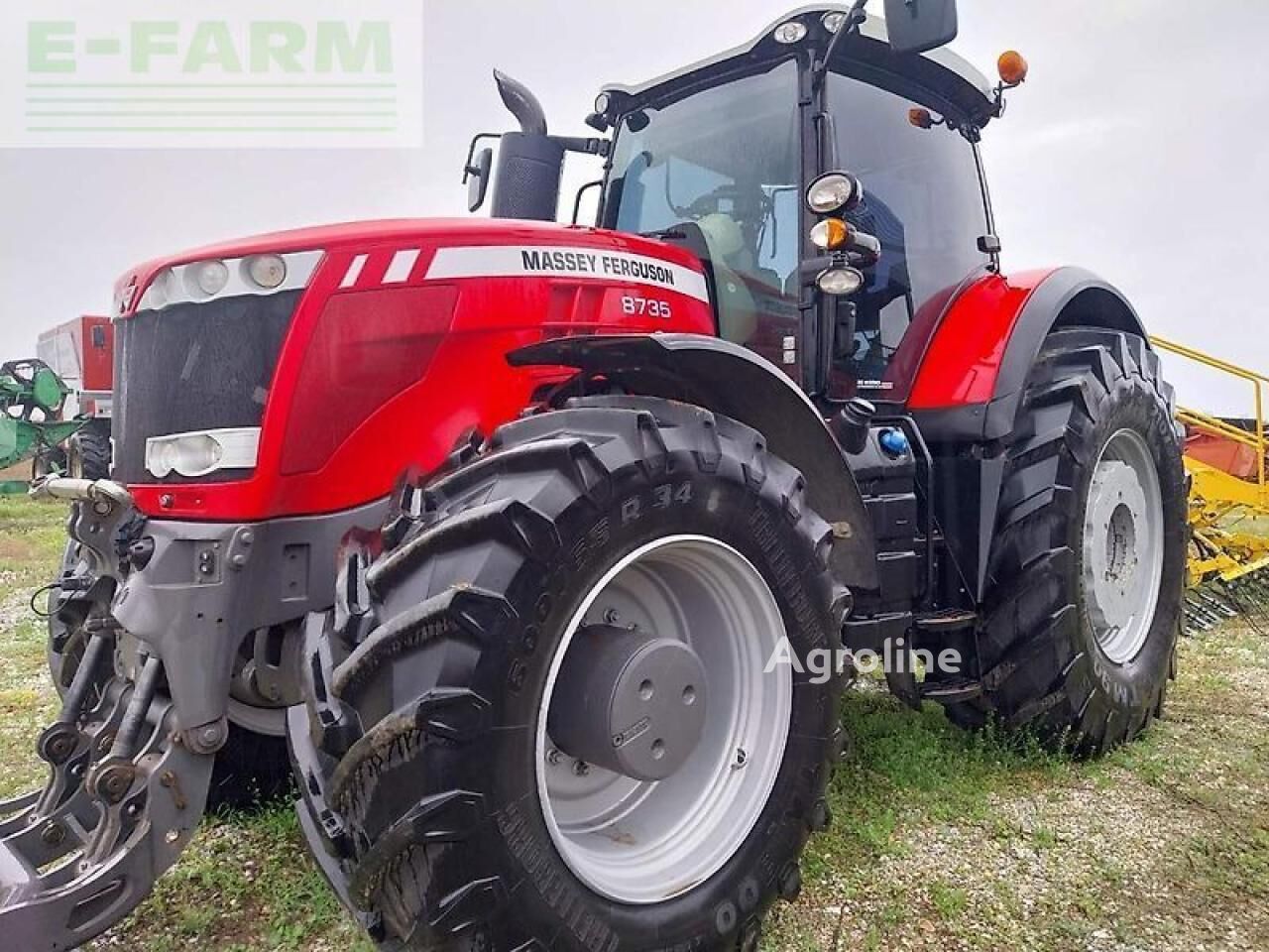 Massey Ferguson 8735 dvt traktor točkaš