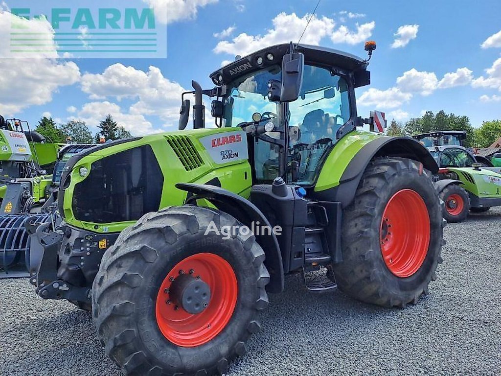 Claas axion 870 c-matic CMATIC traktor točkaš