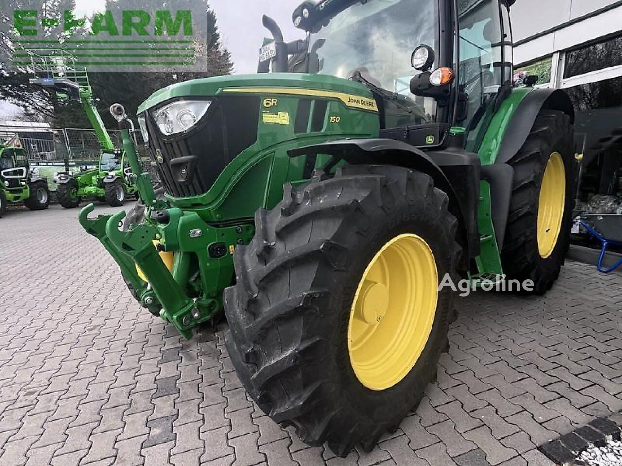 John Deere 6r 150 garativerlängerung 1500 h traktor točkaš