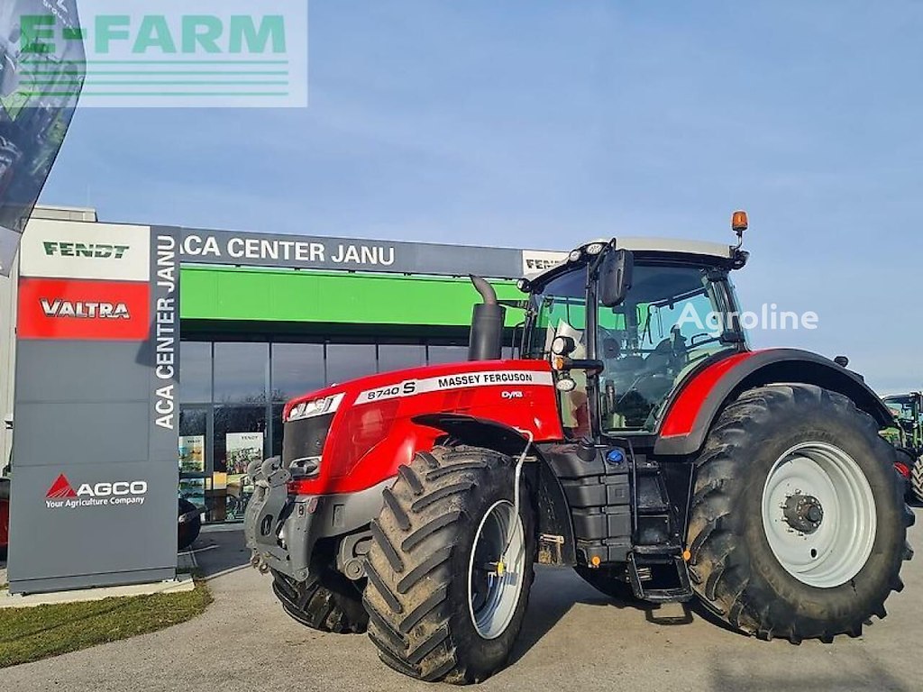 Massey Ferguson mf 8740 s efficient traktor točkaš