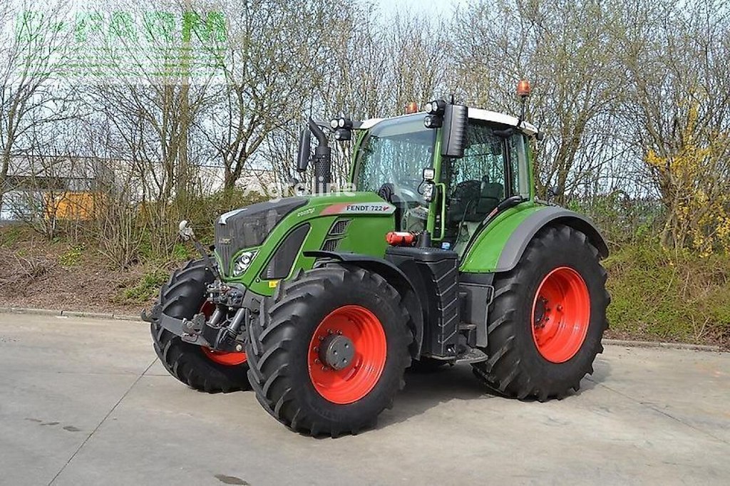 Fendt 722 s4 profi plus traktor točkaš