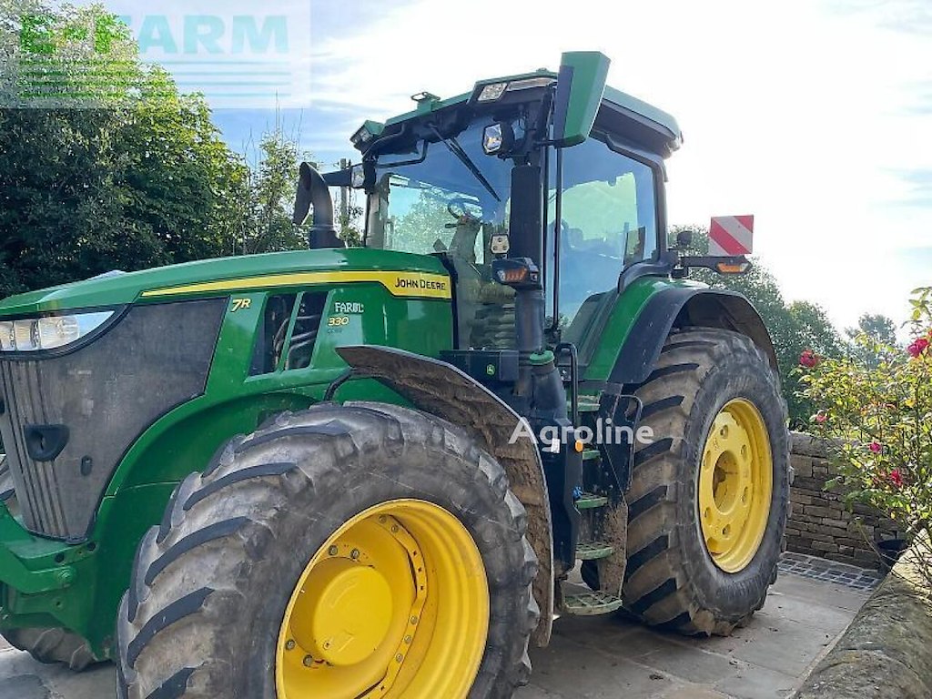 John Deere 7r 330 traktor točkaš