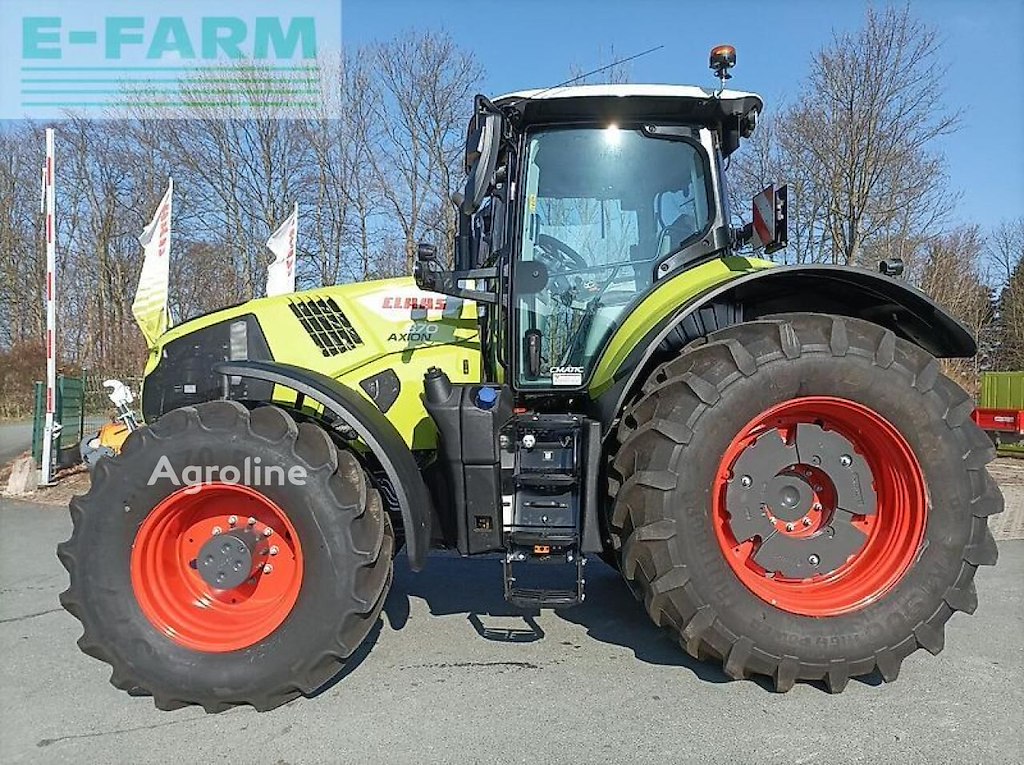 Claas axion 870 cmatic / cebis CMATIC CEBIS traktor točkaš