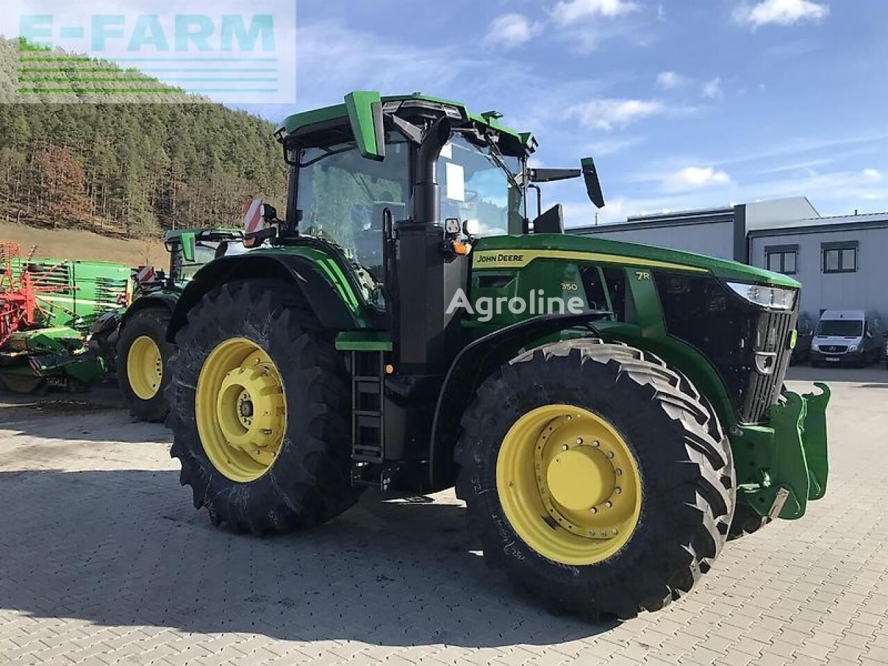 John Deere 7r 350 - command pro traktor točkaš