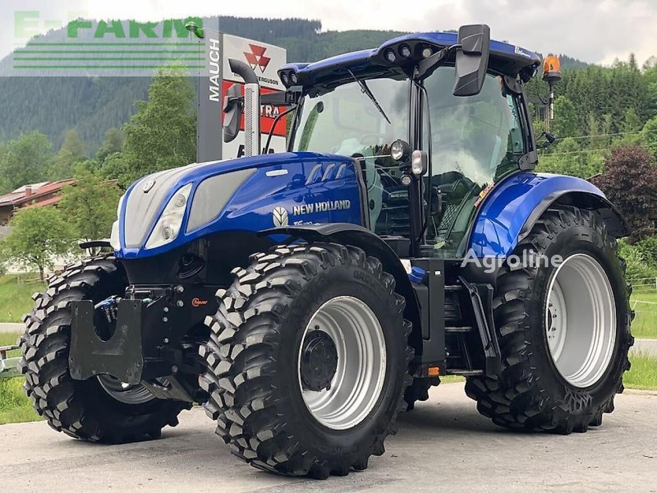 New Holland t6.180 dc traktor točkaš