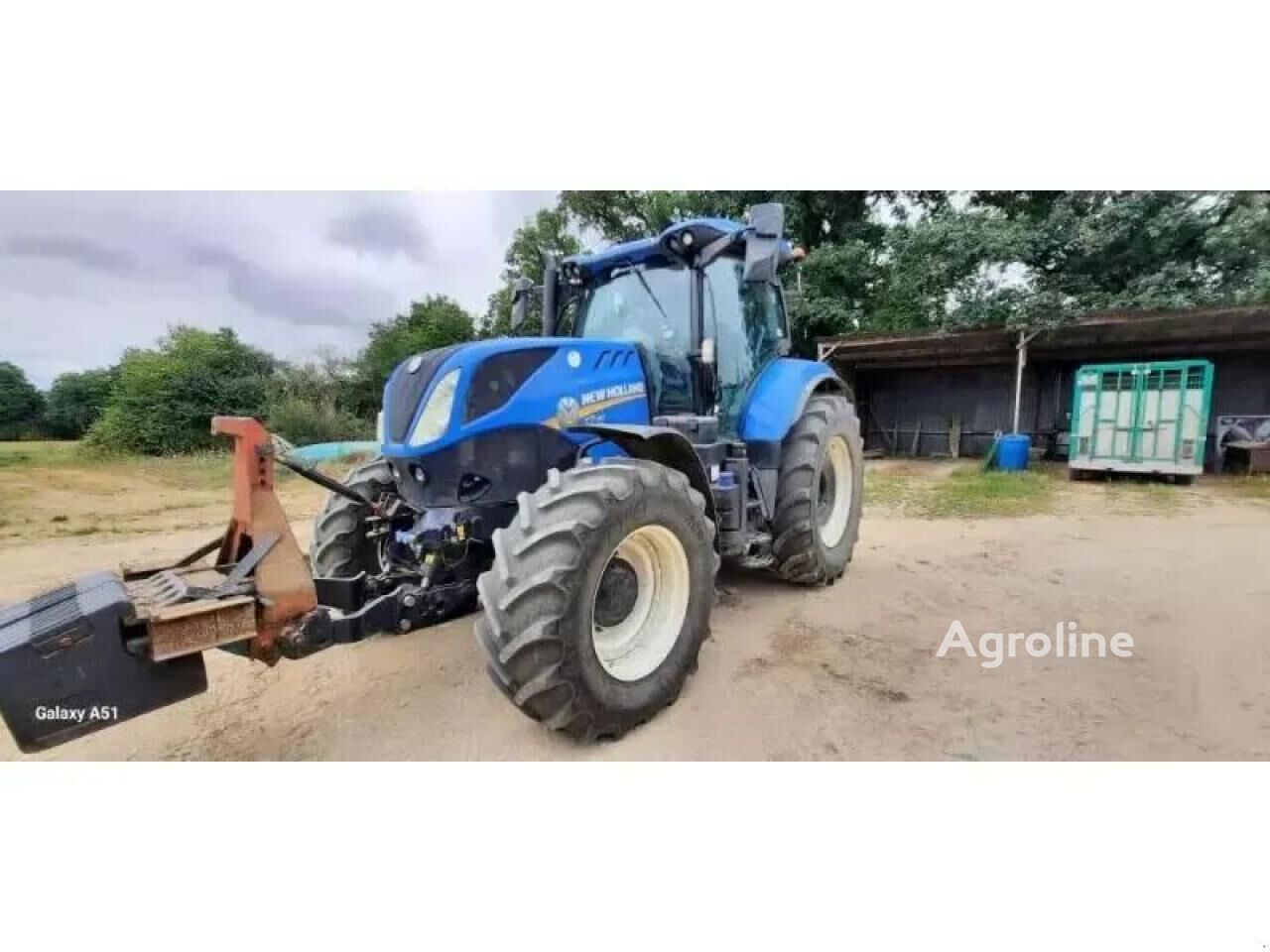 New Holland t7-190pc-sw traktor točkaš