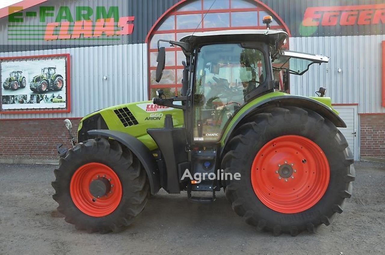 Claas arion 660 cmatic - stage v ceb traktor točkaš