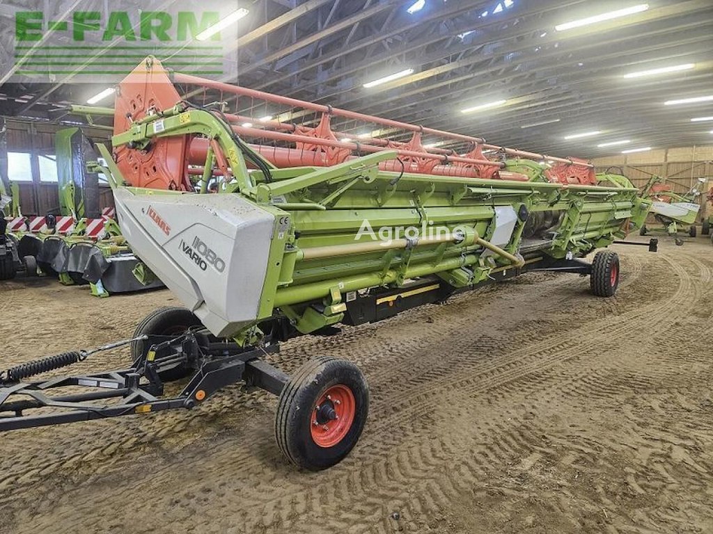 Claas vario 1080 + rapstrenner + transportwagen adapter za žito