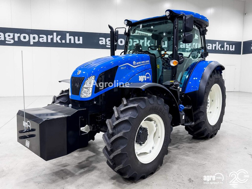 Novi New Holland T5.90S UNUSED tractor, RTK guidance, air brakes traktor točkaš