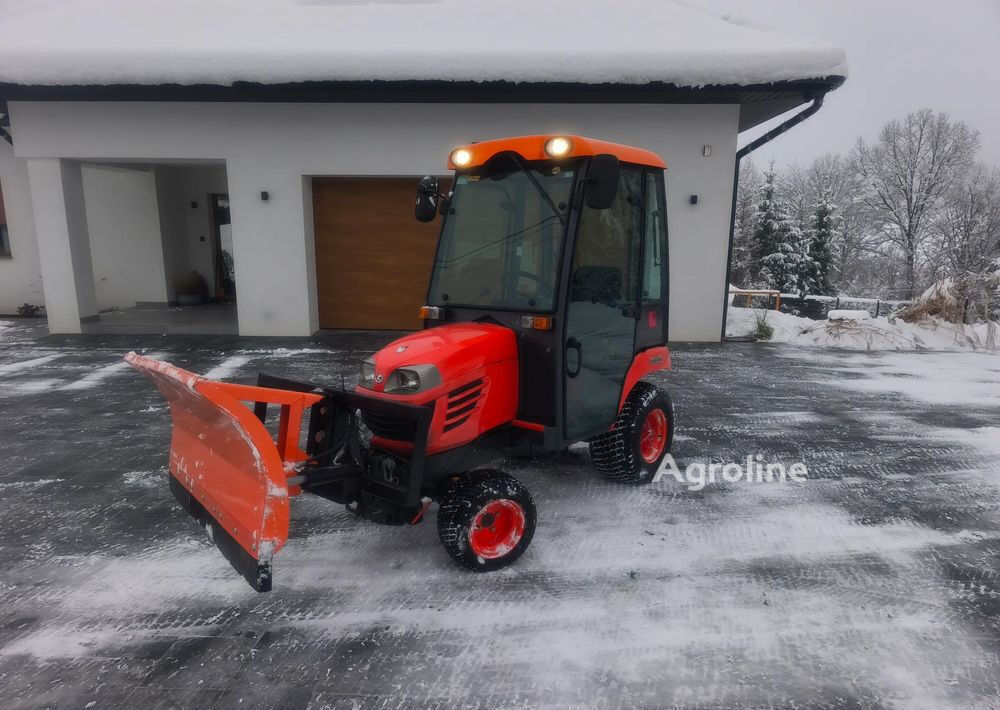 Kubota BX350 4x4 Traktorek komunalny kosiarka pług piaskarka pełen ospr mini traktor