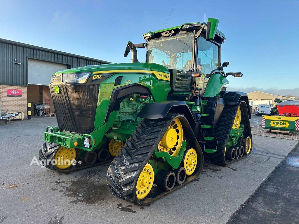 John Deere 8RX 370 traktor guseničar