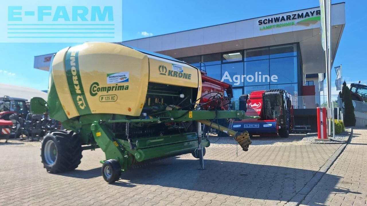 Krone comprima f 125 xc 17messser und hydr. bremsanlag balirka za četvrtaste bale