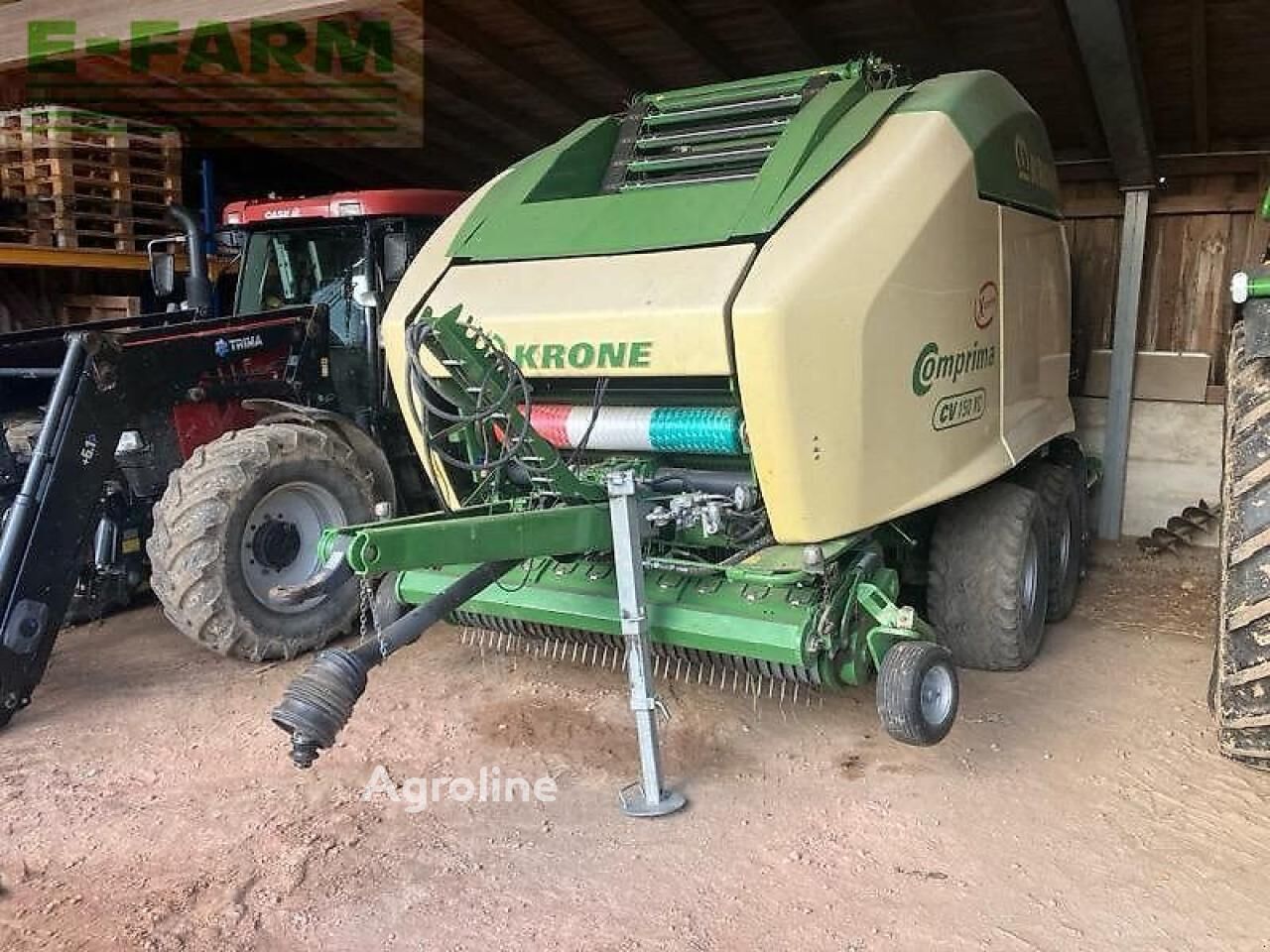 Krone gebr. comprima cv150xc presse balirka za četvrtaste bale