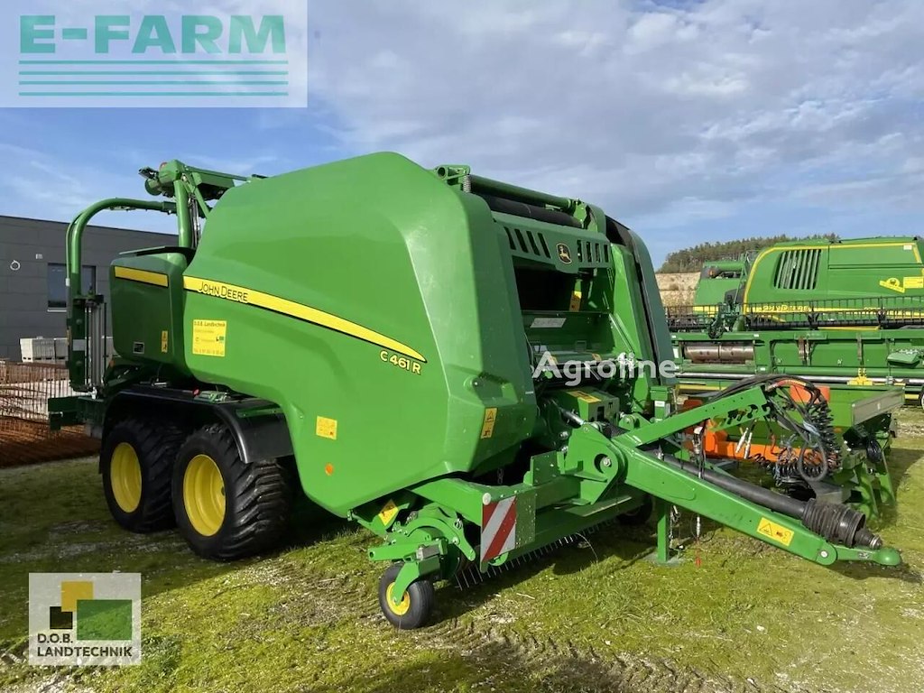 John Deere c461r maxicut hc 25 premium balirka za četvrtaste bale