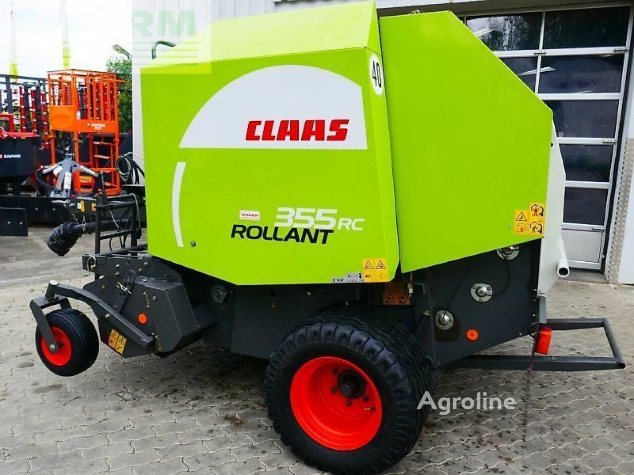 Claas rollant 355 rc balirka za četvrtaste bale