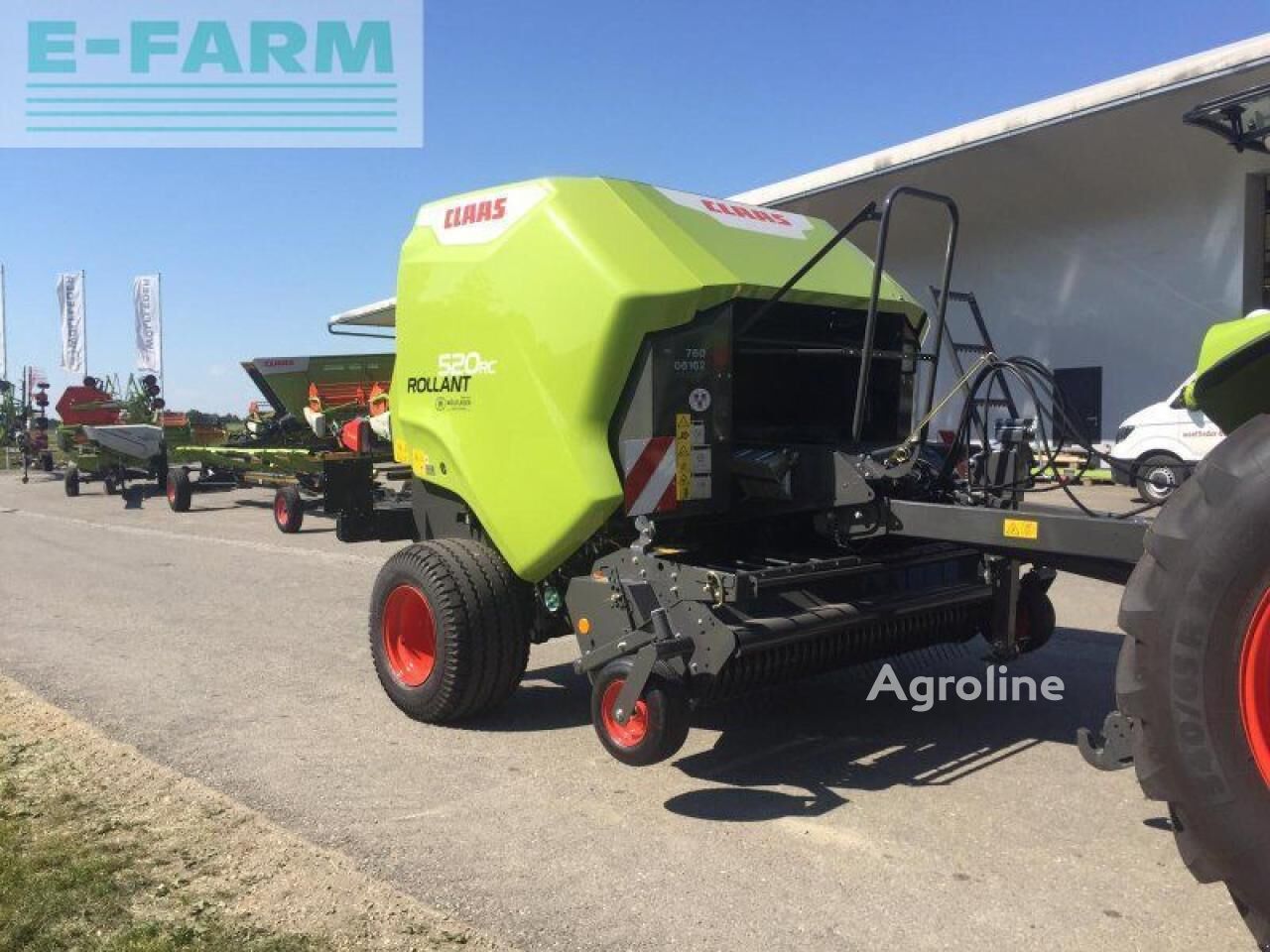 Claas rollant 520 rc balirka za četvrtaste bale
