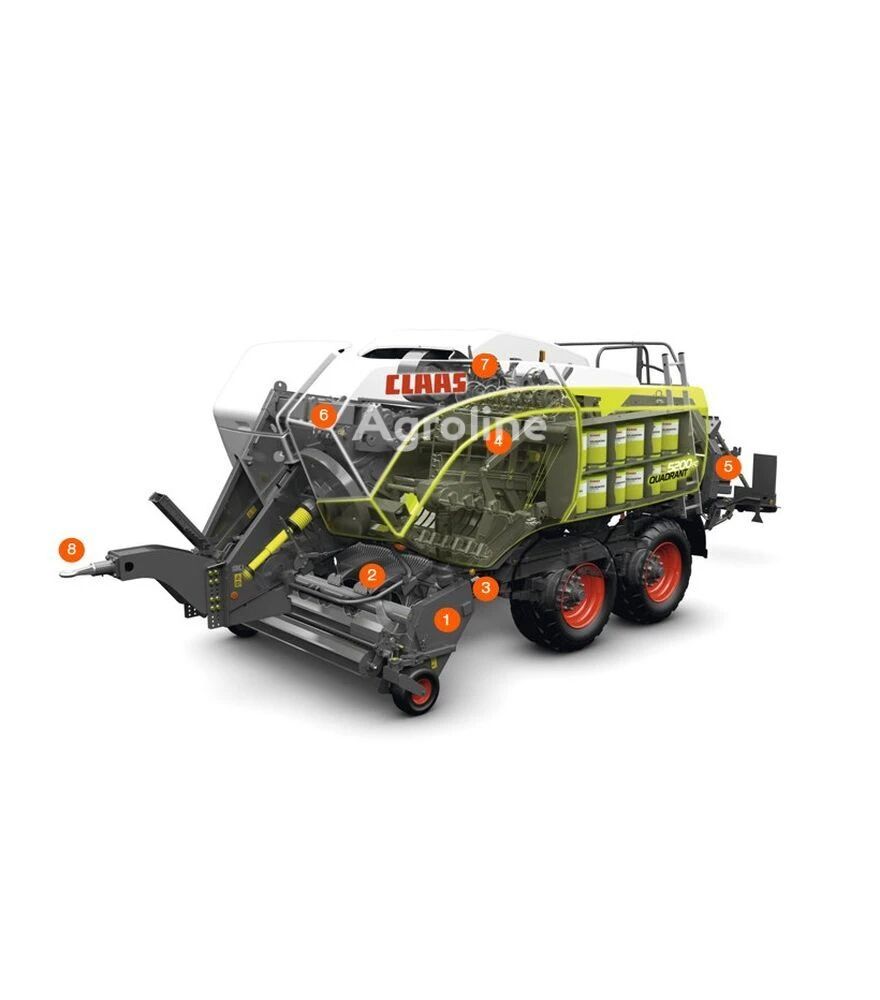 Claas Quadrant 5200 FC Tandem balirka za četvrtaste bale