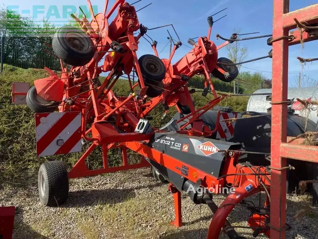 Kuhn gf8702t gii prevrtač sena