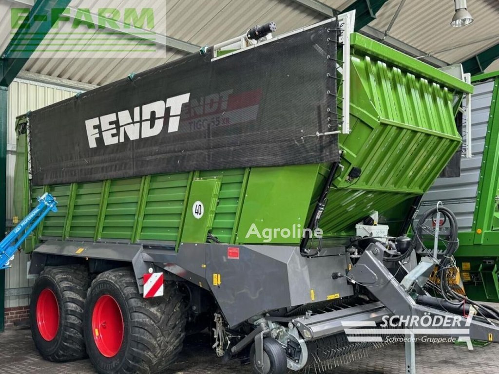 Fendt tigo 65 xr samoutovarna prikolica
