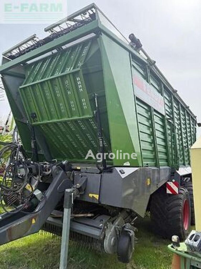 Fendt tigo 75 vr mit 800-er bereifung, laderaumabdecku samoutovarna prikolica