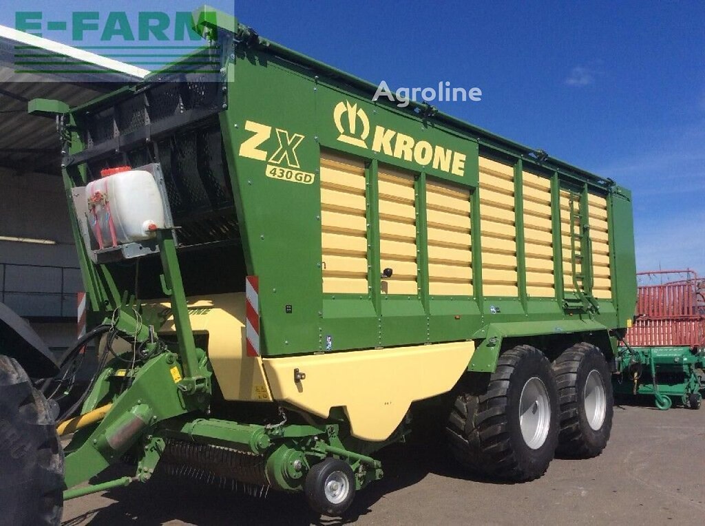 Krone zx 430 gd samoutovarna prikolica