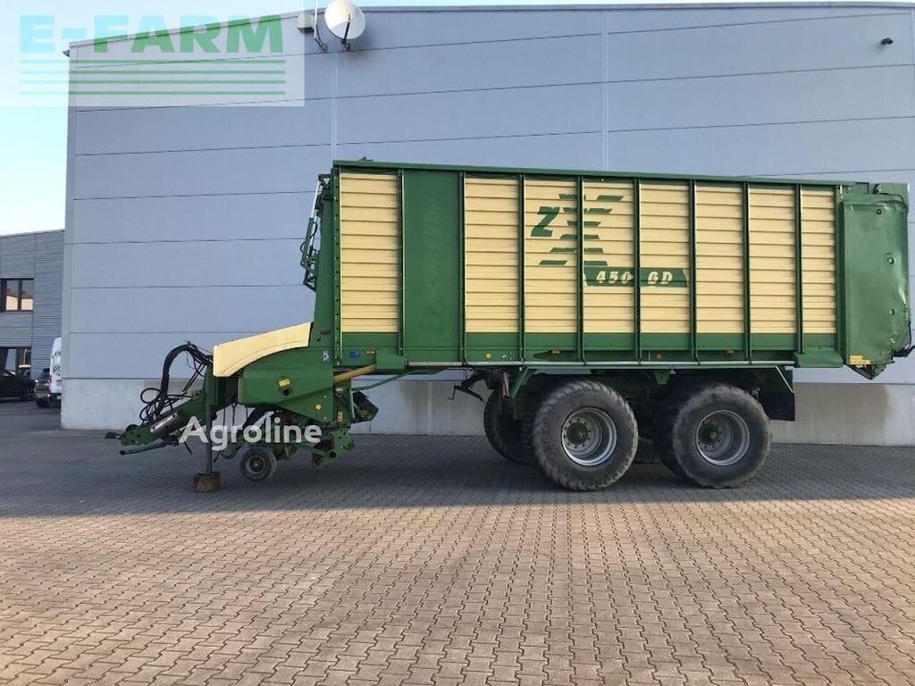 Krone zx450 samoutovarna prikolica