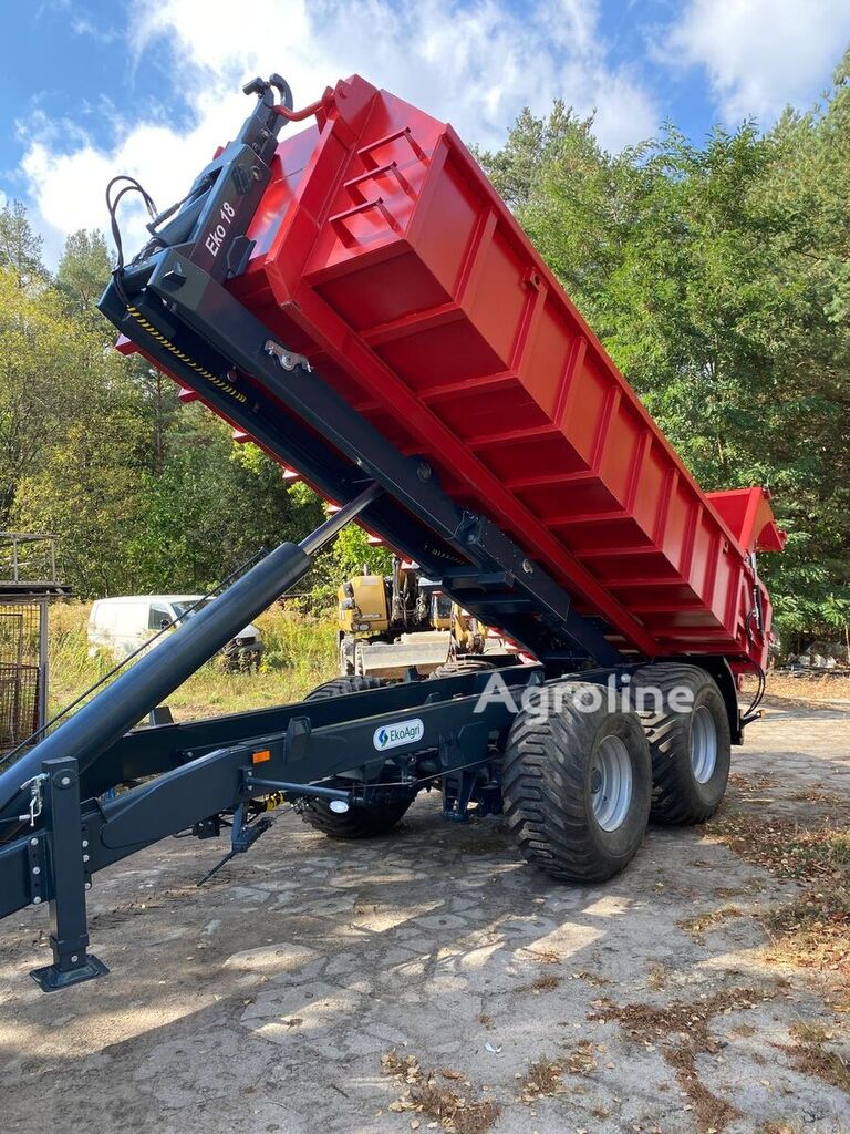 Nova Hakenliftanhänger / Hooklift trailer / Remorque porte caisson 18 traktorska prikolica