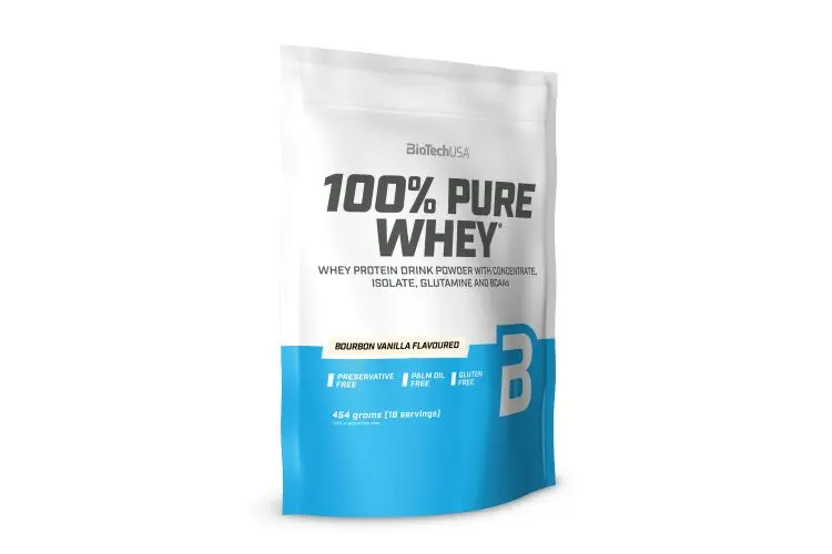 Biotechusa Protein Pure Whey, Burbon vanila, 454g