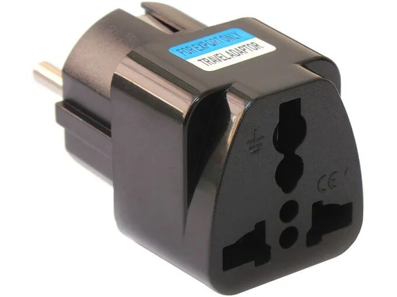JWD Adapter UK na EU shuko sa uzemljenjem 210784