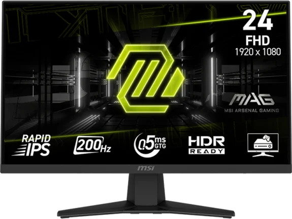 Msi Gaming monitor 24 inča MAG 244F FHD 1920x1080 IPS 200 Hz
