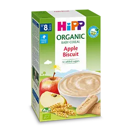 HIPP Organic instant kaša, Jabuka sa keksom 8M+, 250g