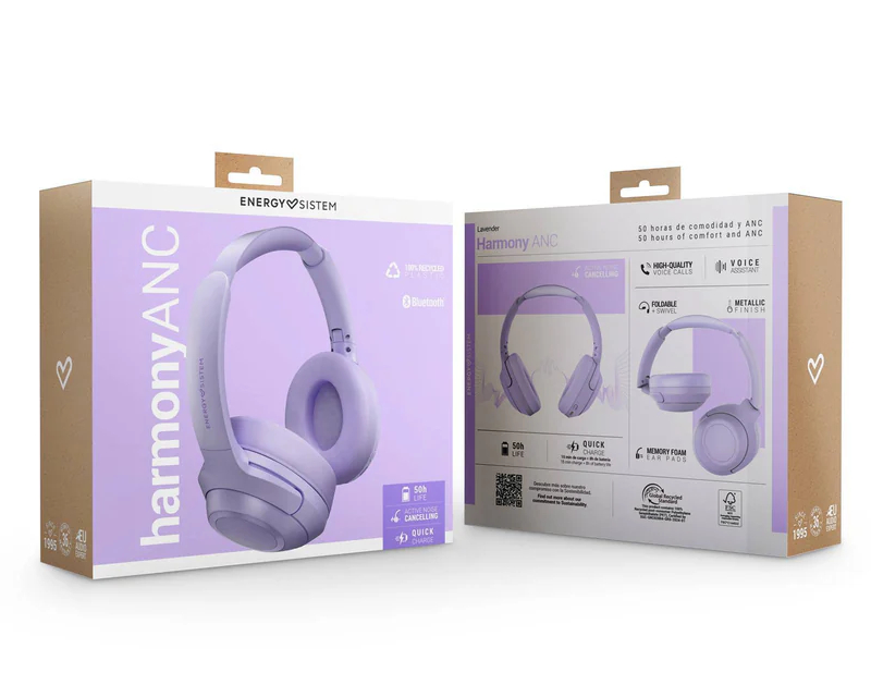 Lavender Harmony ANC slušalice ljubičaste (M45948)