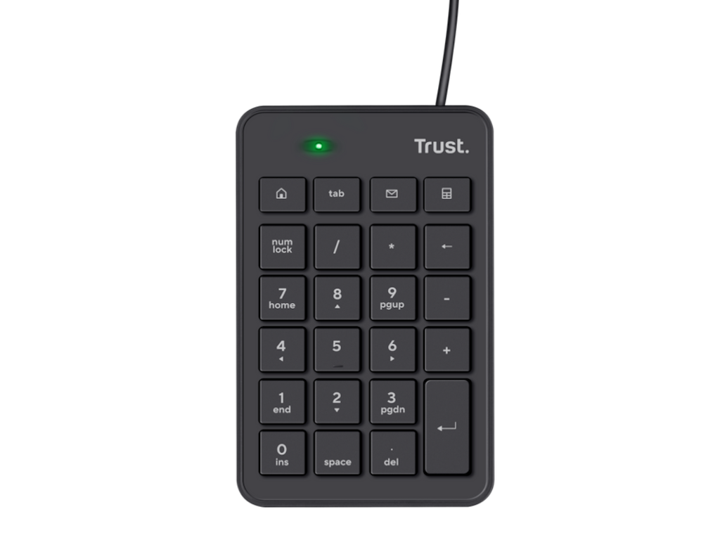 Tastatura TRUST XALAS USB numericka/crna