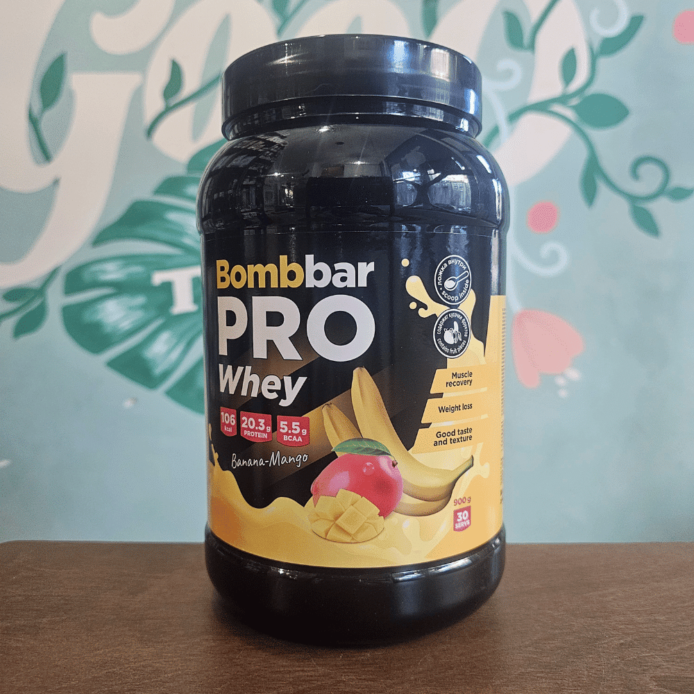 Bombbar – Whey protein – Banana mango 900g