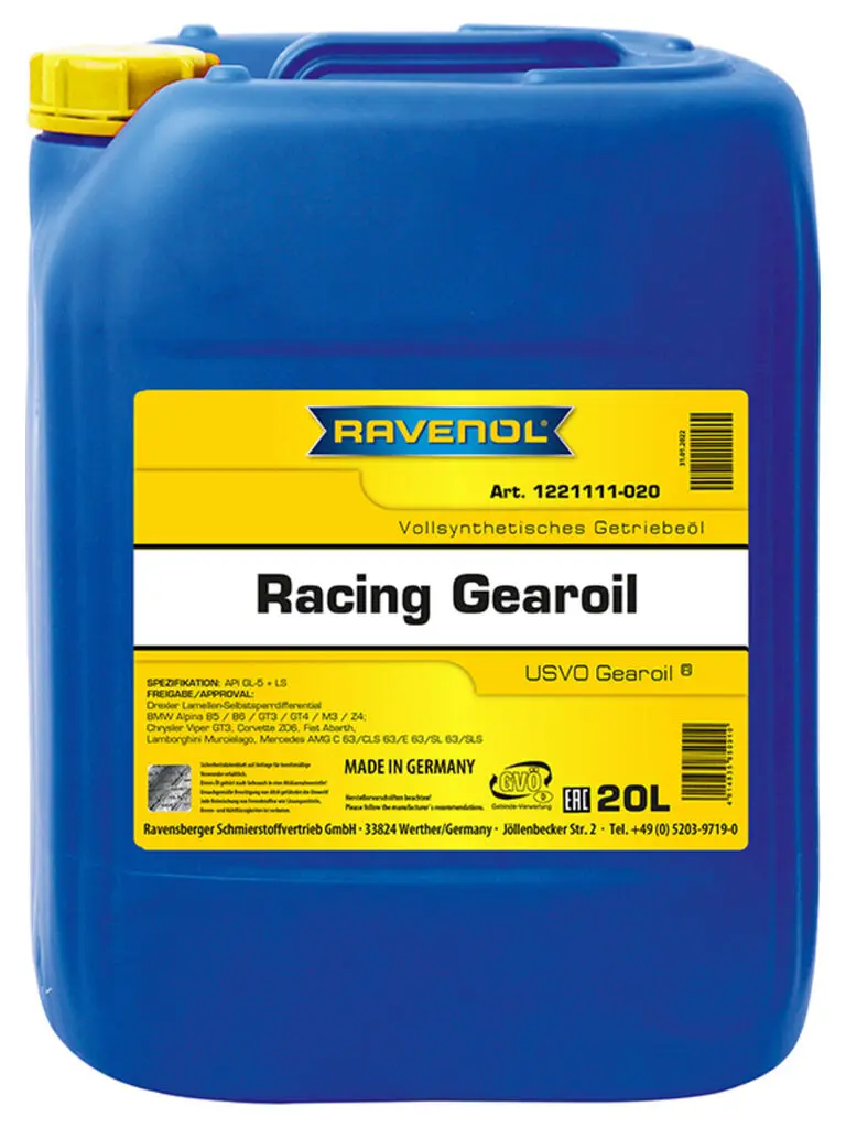 Ravenol Ulje za trkačke menjače Racing Gearoil, 20 l